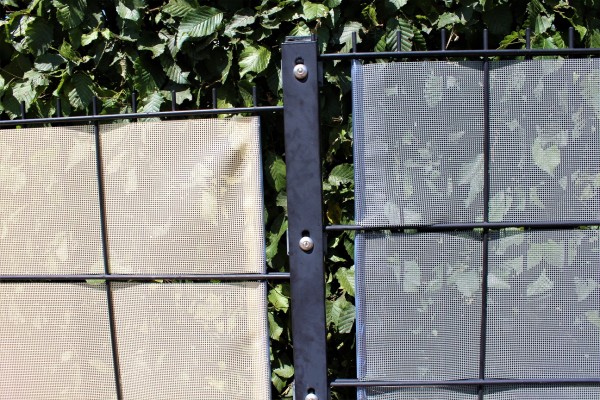 Sichtschutzstreifen aus PVC NETZ individuell | PVC Planen nach Maß in ...